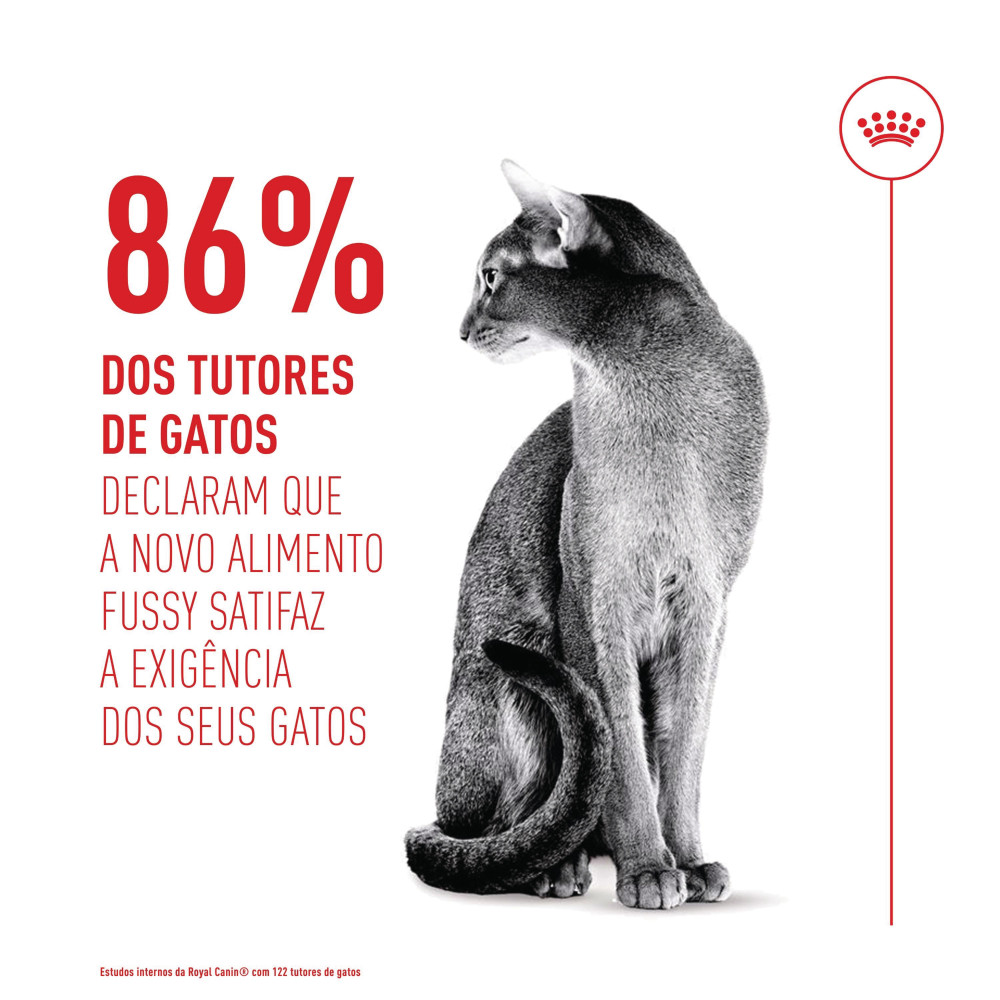 Ração seca para gato exigente - Royal Canin Fussy