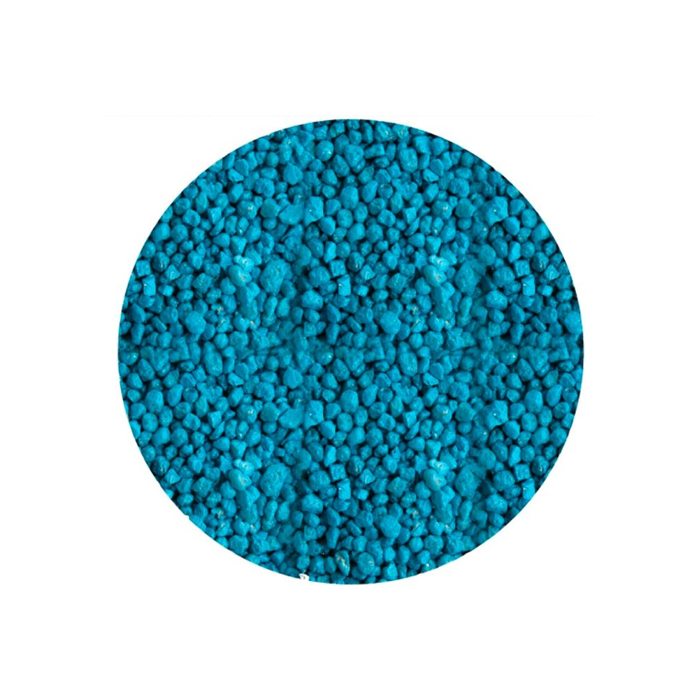 Areia colorida para fundo de aquário